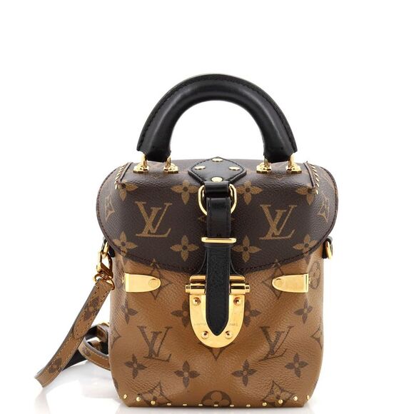 Louis Vuitton | Bags | Louis Vuitton Camera Box Handbag Studded Reverse ...